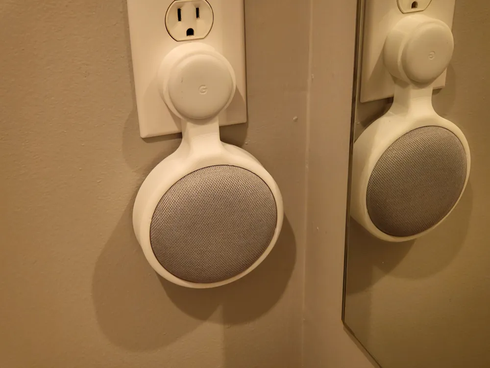 Google Home Mini (Nest Mini) - Gen 1 - Hanging Outlet Wall Mount by ...