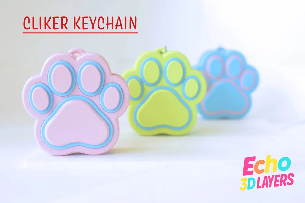 Pawn Clicker Keychain - Free 3D Print Model - MakerWorld