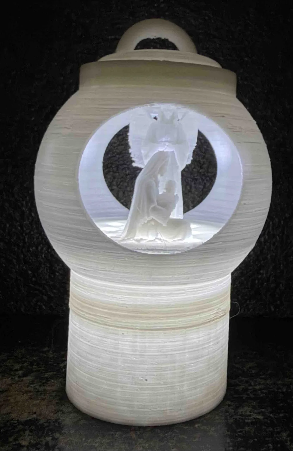 The Angel In The Manger Christmas Ornament by kimaul MakerWorld ...