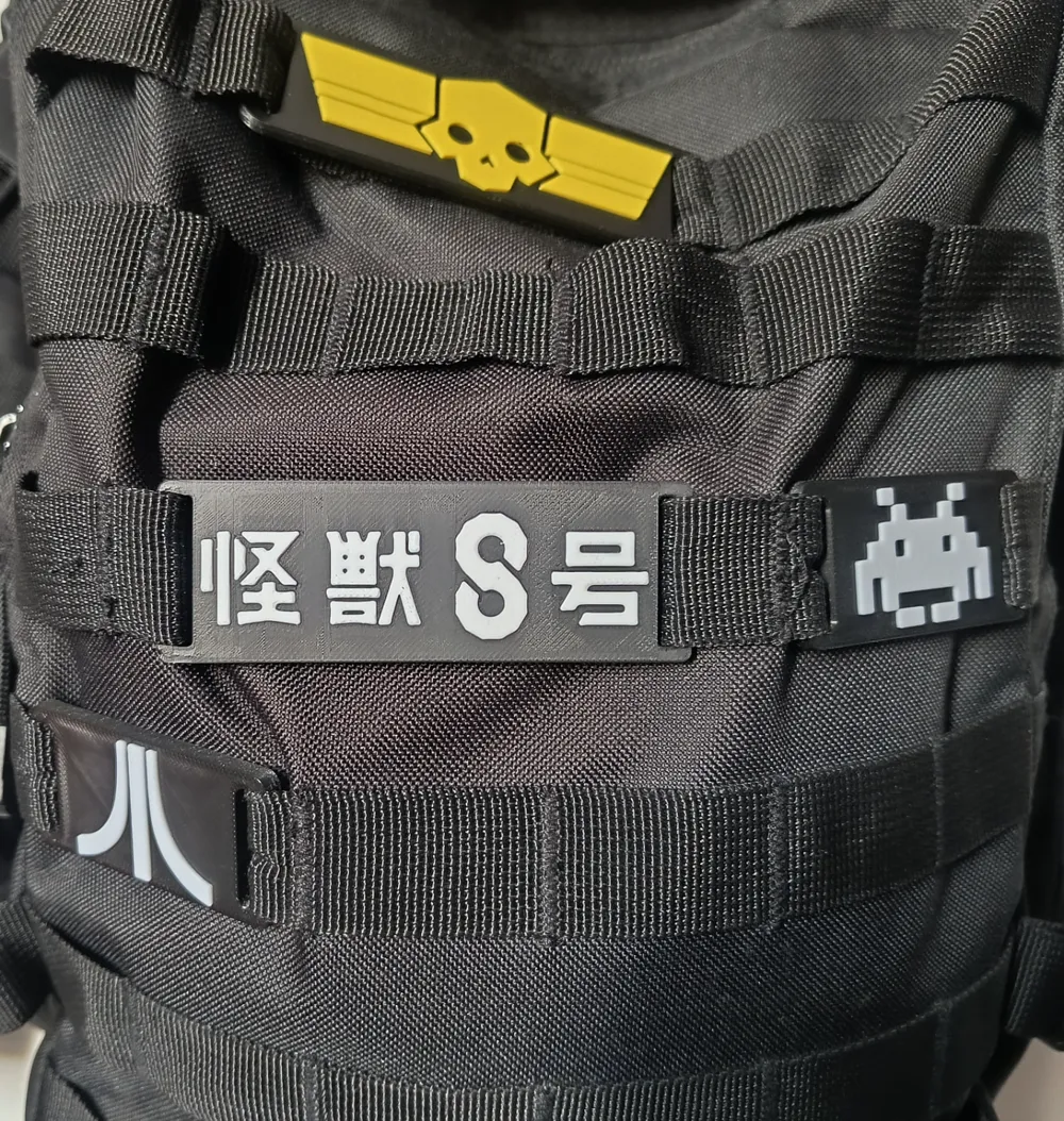 Molle patch Kaiju No.8 by ghost310 - MakerWorld
