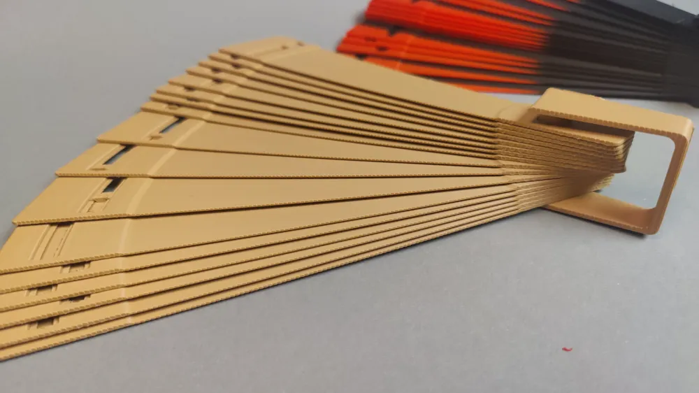 Hand Fan - Collapsible - Print in Place! - Free 3D Print Model - MakerWorld