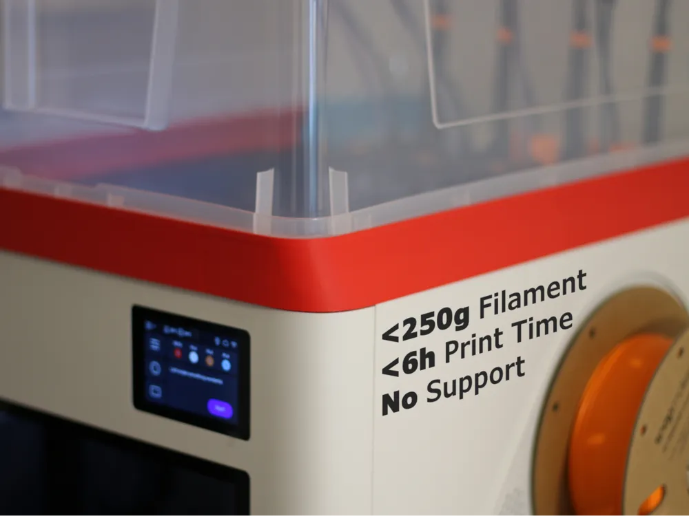 Snapmaker U1 Light Weight Top Cover IKEA SAMLA 45L - Free 3D Print ...