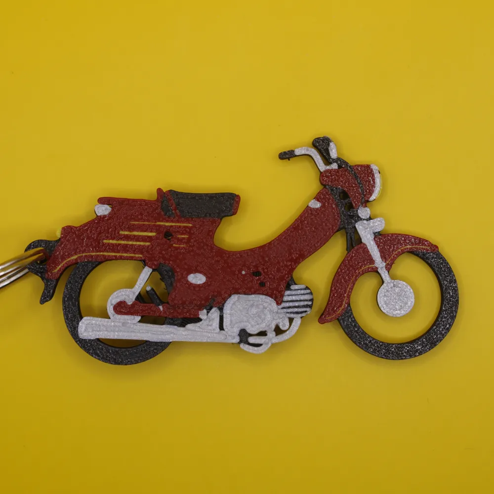 Motorcycle keychain Jawa 50/555 New pionyr limited by Vize3Dtisku ...