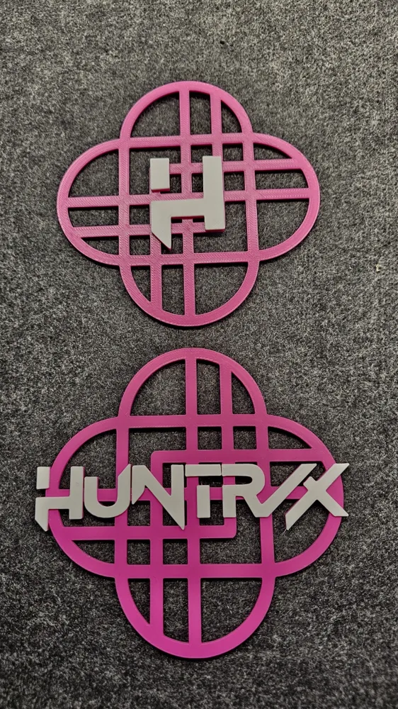 K Pop Demon Hunters - Huntrix Sign - NO AMS - Free 3D Print Model ...