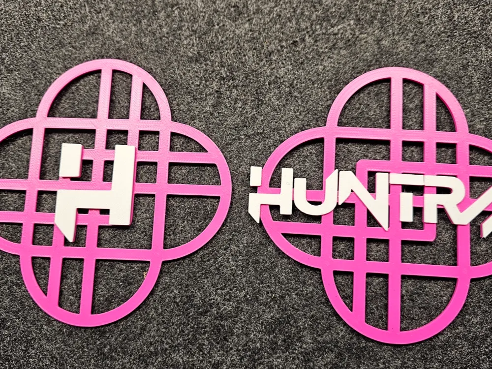 K Pop Demon Hunters - Huntrix Sign - NO AMS - Free 3D Print Model ...