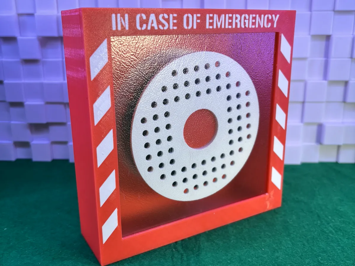 In case of emergency a little spool 100g filament - Free 3D Print Model ...