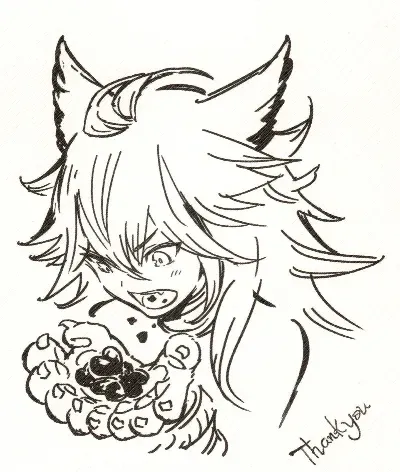Granblue Fantasy Fenrir Valentine's Day Return Gift Lithophane by 海豹熊 ...