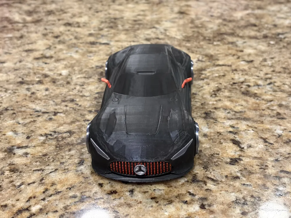 Mercedes Vision Concept Car - Free 3D Print Model - MakerWorld