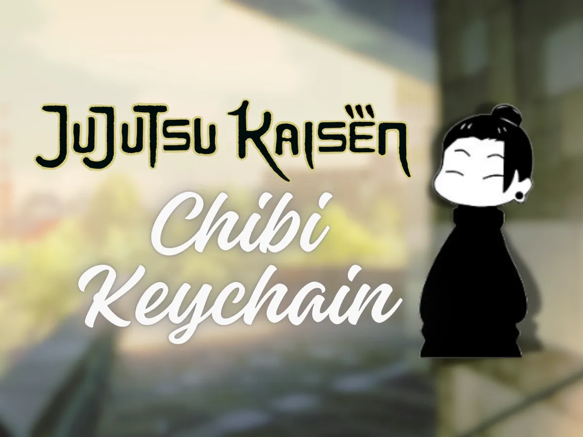 Jujutsu Kaisen JJK Suguru Geto Chibi Keychain by Stoneleaf Studios ...