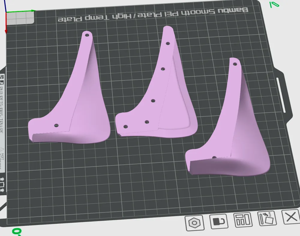 MINI Cooper R56 Stealth Front Mud Flaps by M(非洲酋长) - MakerWorld