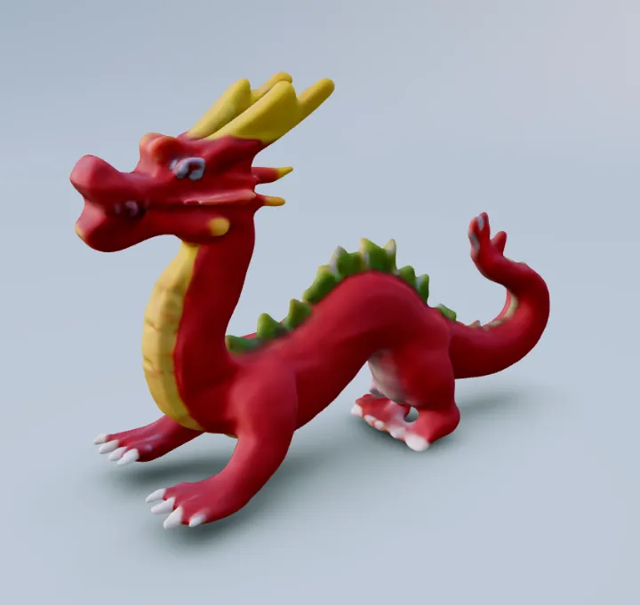 Cute New Year dragon by Rom_Ka - MakerWorld