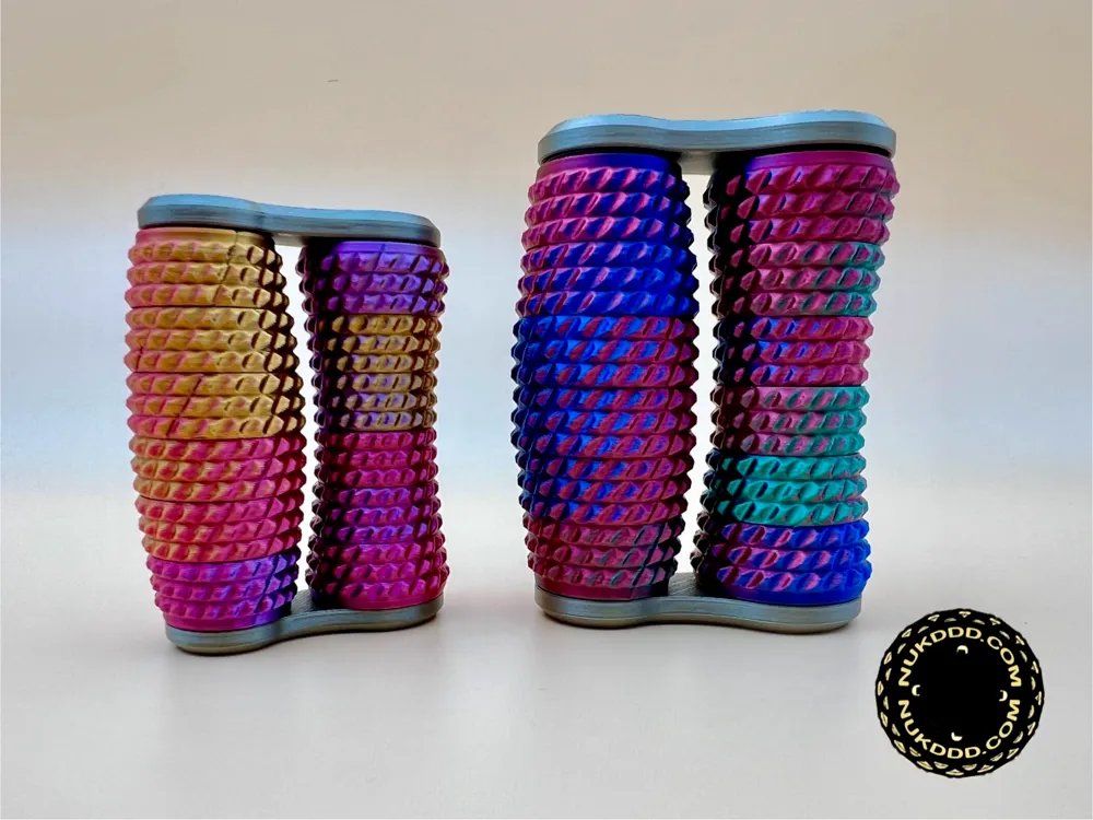 Segmented Pocket Fidget Rollers by NUKDDD MakerWorld: Download Free 3D ...