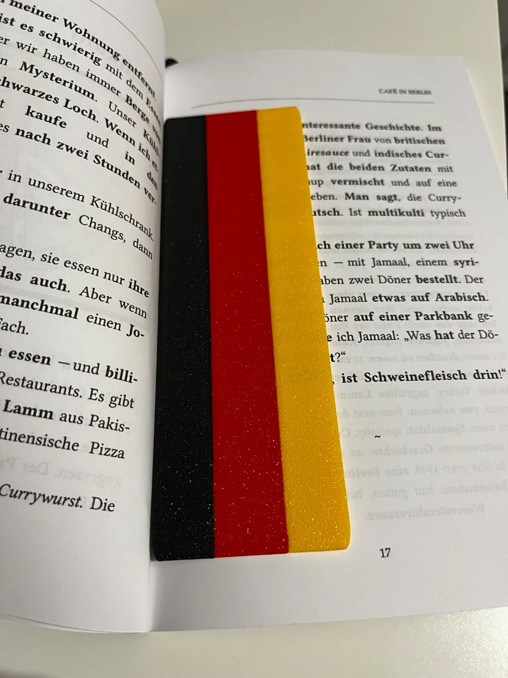 German Flag Bookmark by Chris94Fitzgerald - MakerWorld