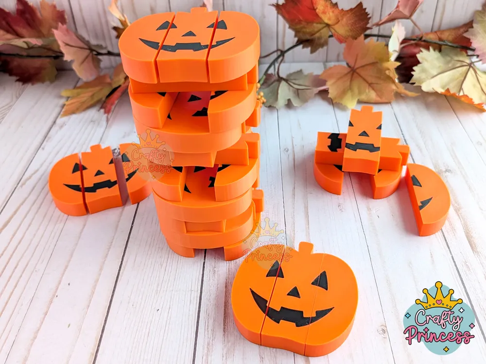 Stack a Jack Tumbling Tower Game - Free 3D Print Model - MakerWorld
