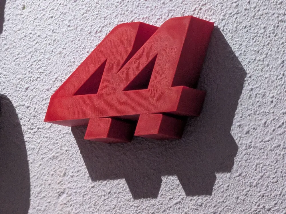 Lewis Hamilton 44 2026 Ferrari number - Free 3D Print Model - MakerWorld