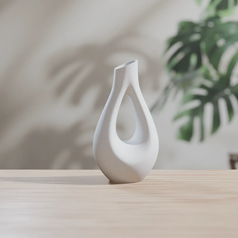 Elegant Teardrop Vase by Mythos Models MakerWorld: Download Free 3D Models