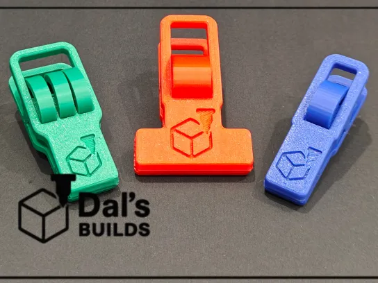 Flex Force Clips - Multi-Purpose Clip Set - Free 3D Print Model ...