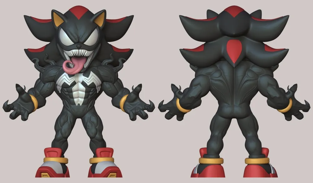 Sonic Venon - Free 3D Print Model - MakerWorld