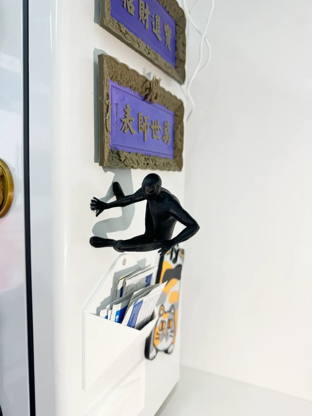 Spider-Man Sticky Wall Refrigerator Magnet by 天天向上 - MakerWorld