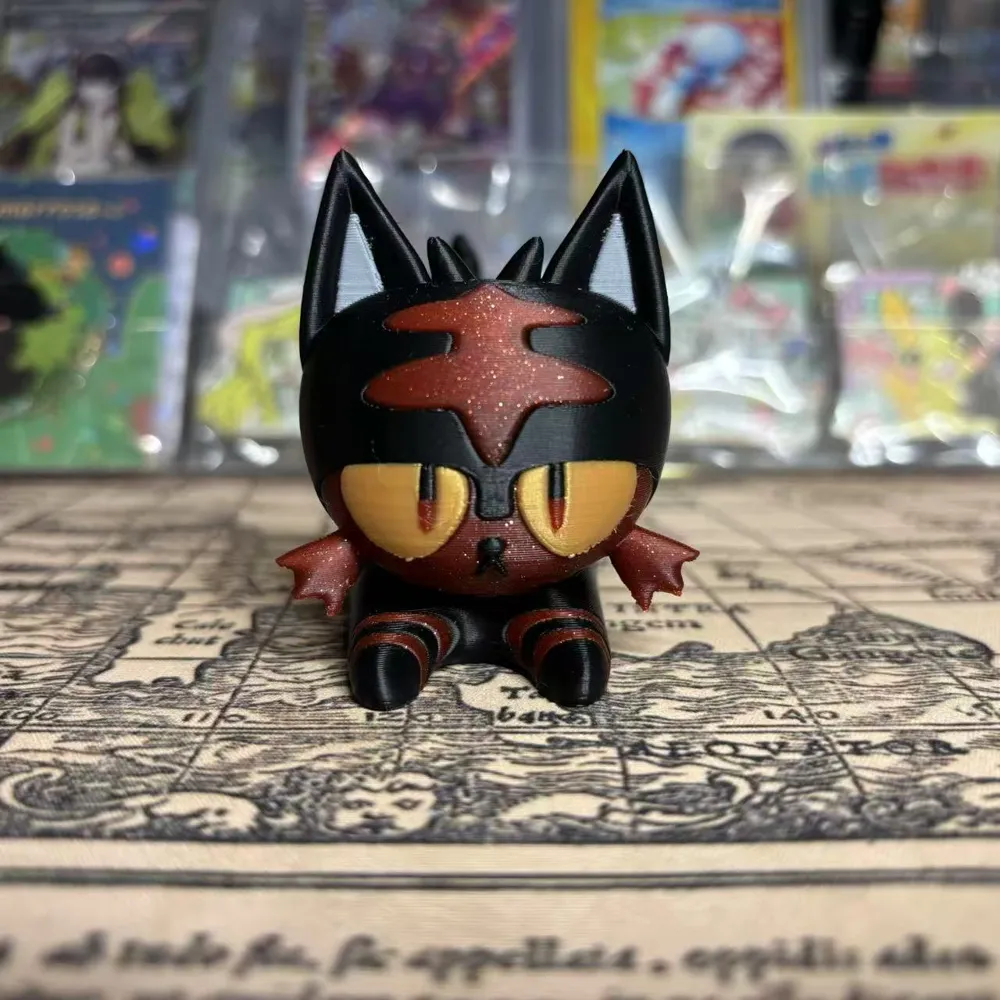 Pokemon_Litten - Free 3D Print Model - MakerWorld