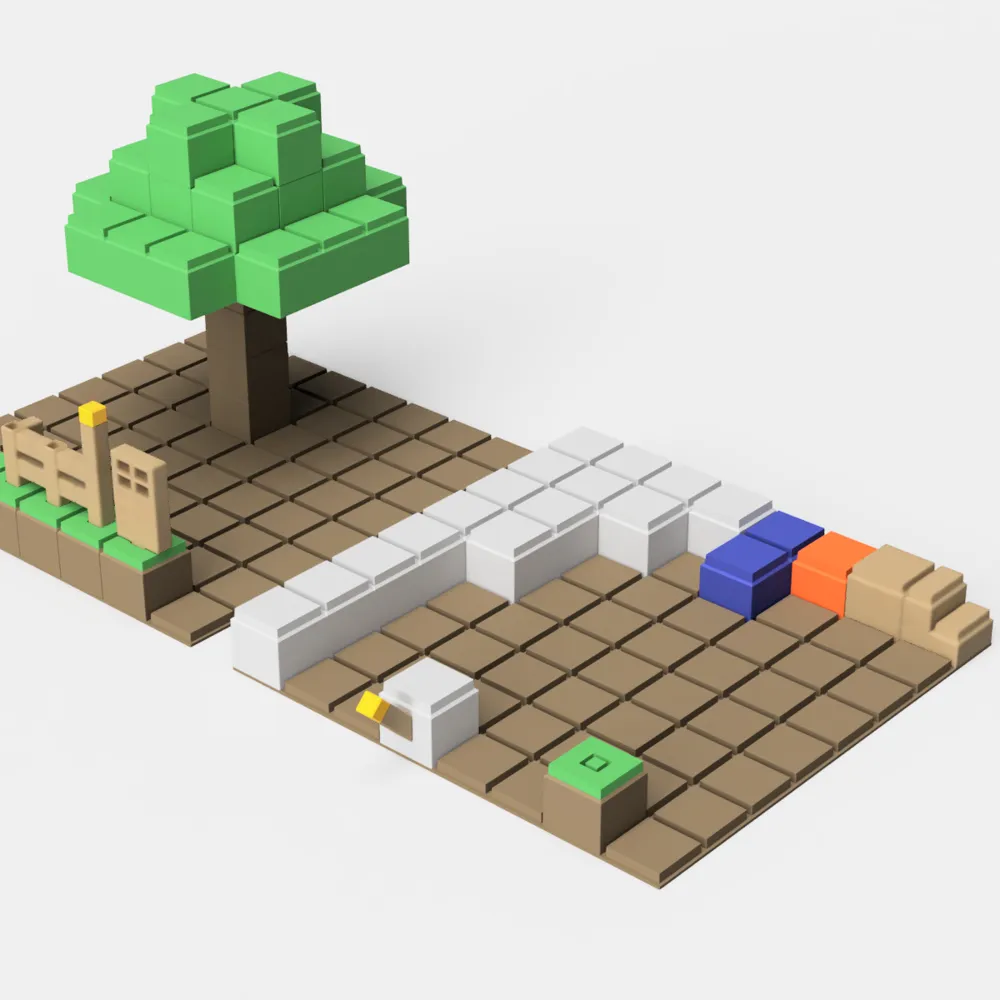 Minecraft Inspired Modular Terrain Blocks Biomes - Free 3D Print Model ...