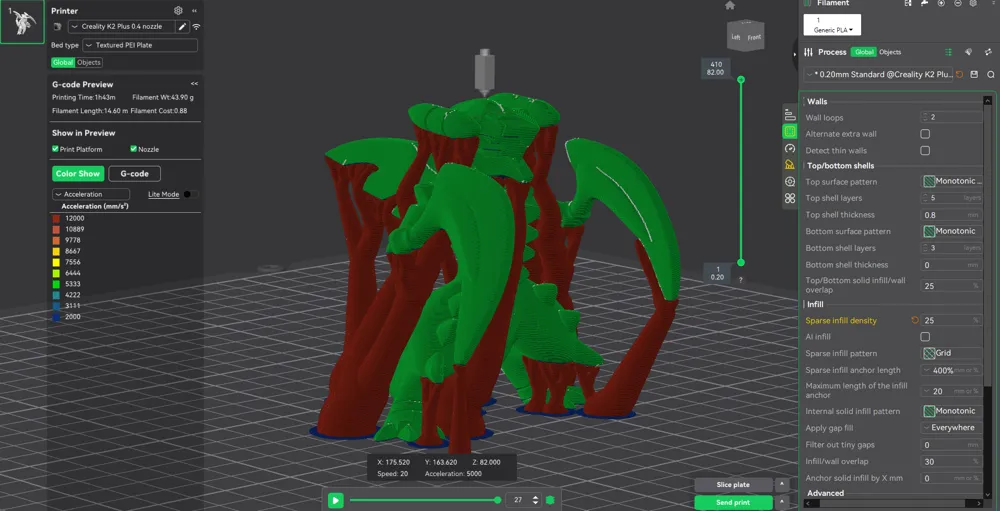 Pocemon Mega Garchomp – Kostenloses 3D-Druckmodell – MakerWorld