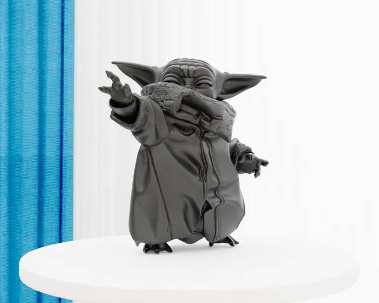 Baby Yoda - Free 3D Print Model - MakerWorld