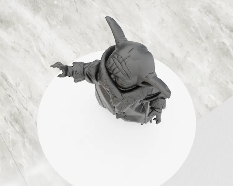 Baby Yoda - Free 3D Print Model - MakerWorld