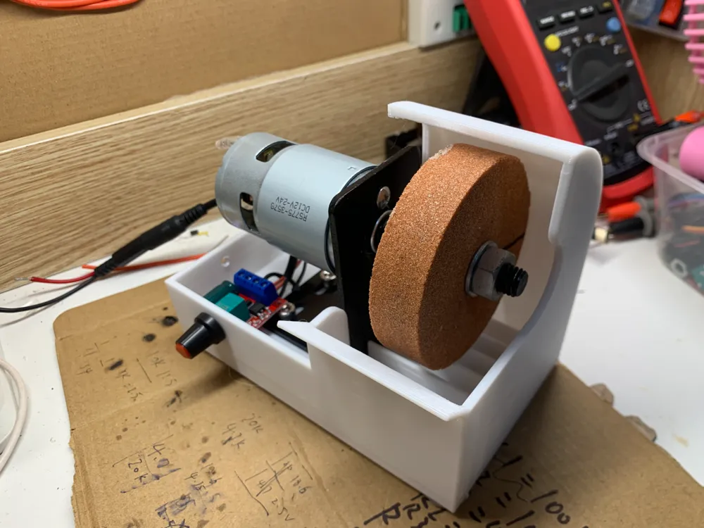 DIY砂轮机/DIY grinding machine by Ms - MakerWorld