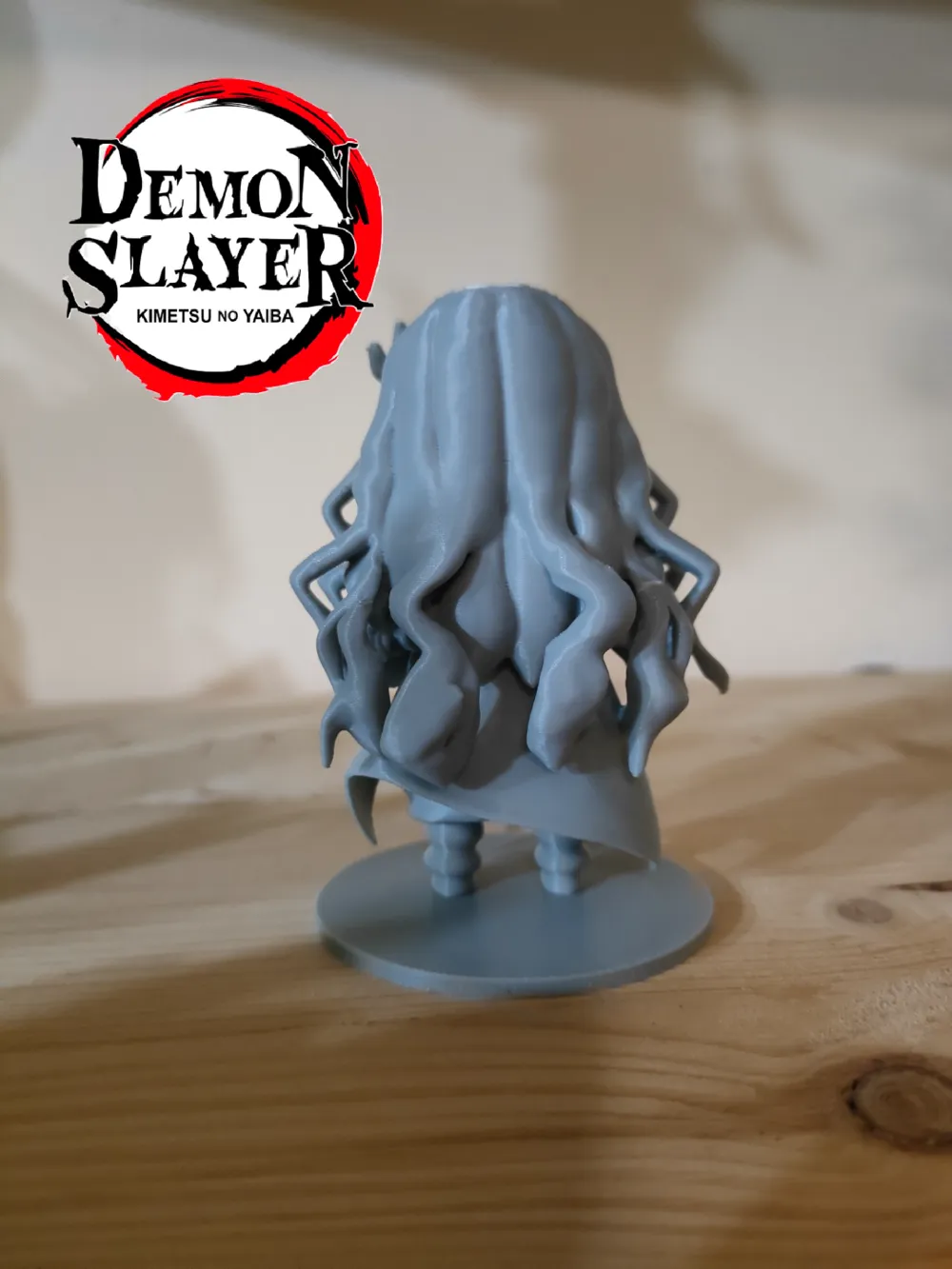 Nezuko Kamado - Mini Chibi Figure - Demon Slayer by DreamCraft 3D ...