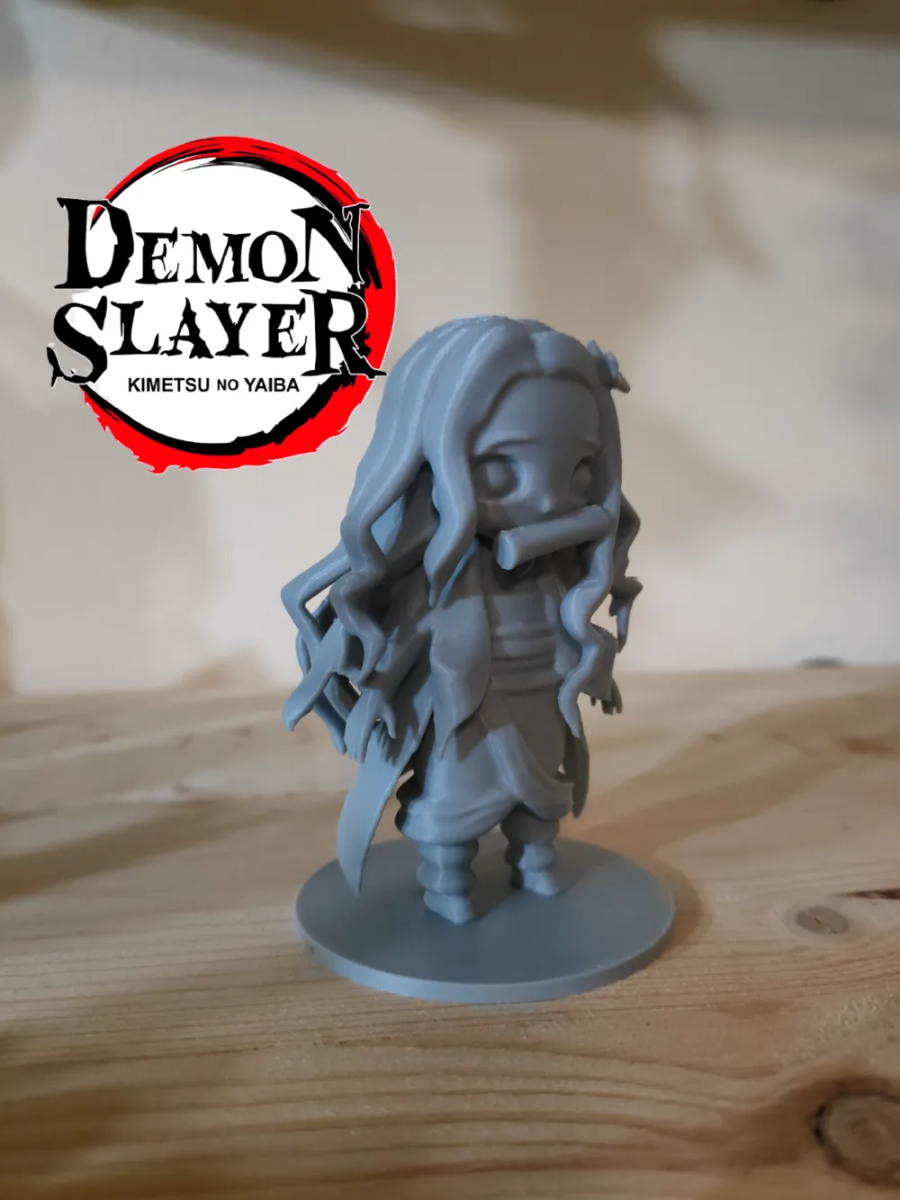 Nezuko Kamado - Mini Chibi Figure - Demon Slayer by DreamCraft 3D ...
