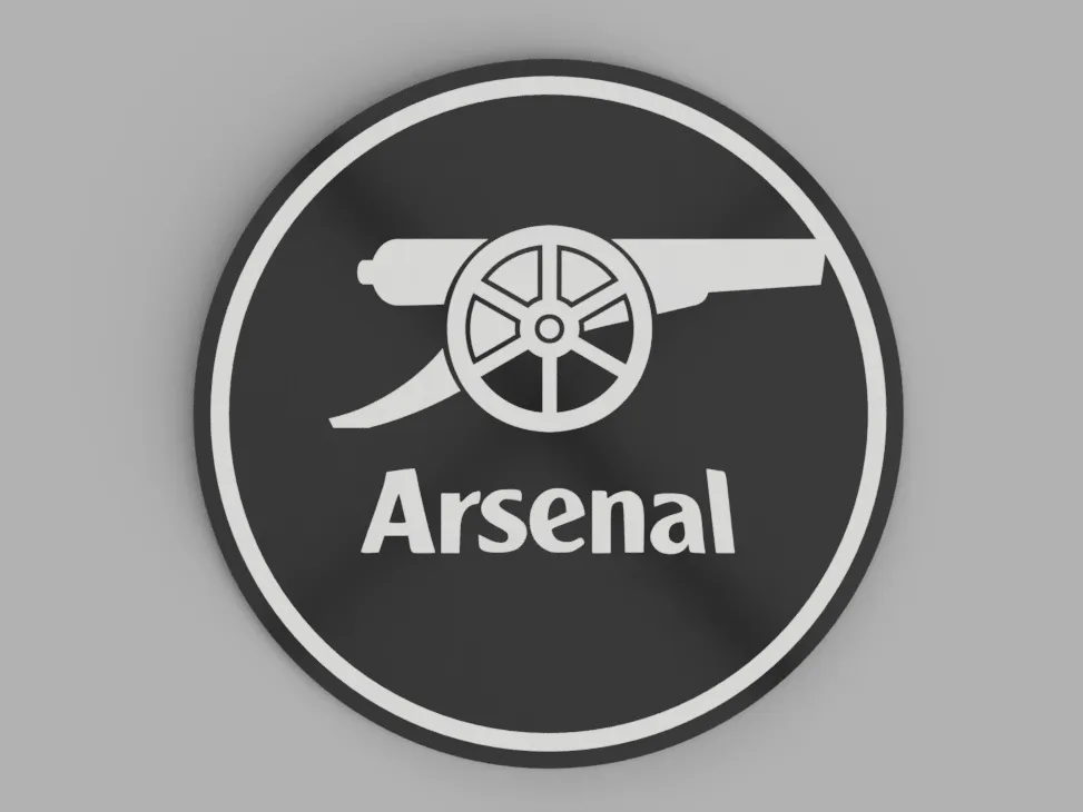 Arsenal - coaster by jakubhroch - MakerWorld