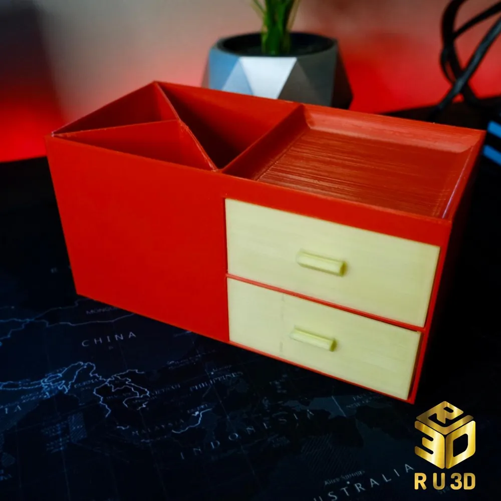 The Ultimate Desk Organiser by RU3D - MakerWorld