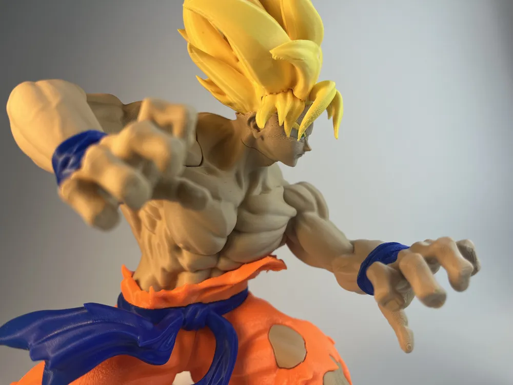DragonBall-goku final strike - Free 3D Print Model - MakerWorld