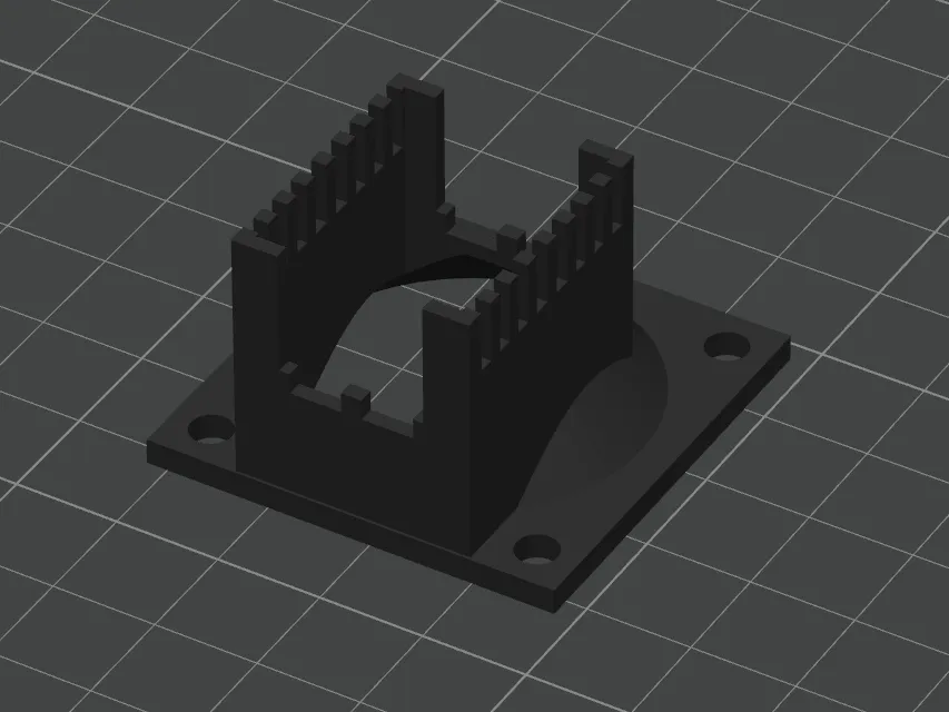 X-ONU-SFPP 40mm Fan Bracket - Free 3D Print Model - MakerWorld