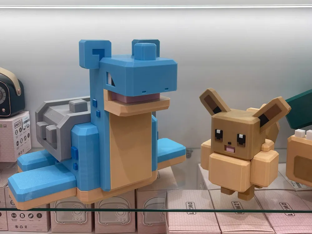 Pokemon Lapras Multipart by FooMakerWorld: Download Free 3D Models