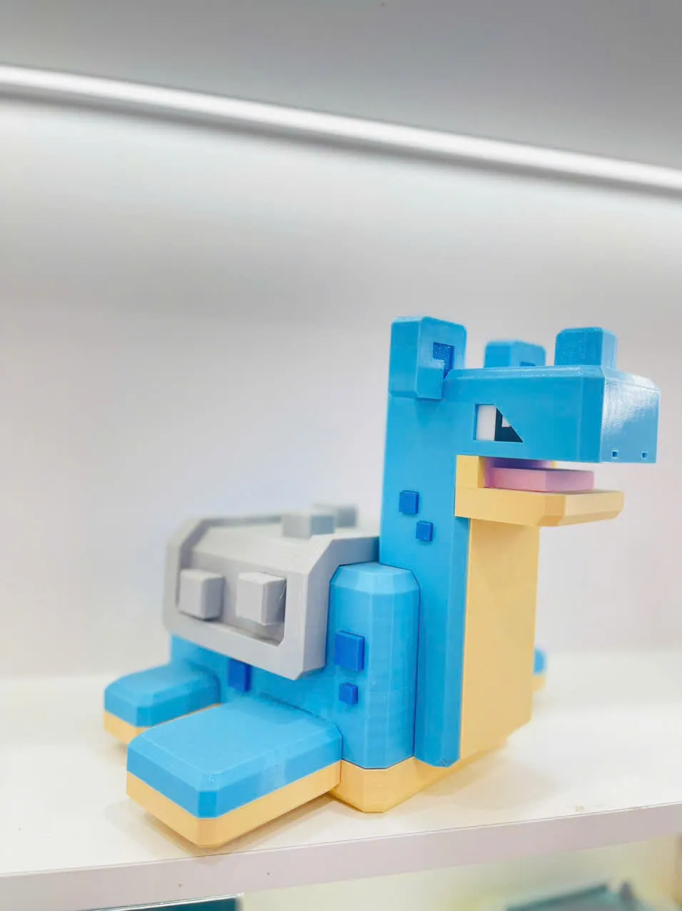 Lapras Pokemon Voxel Multipart - Free 3D Print Model - MakerWorld