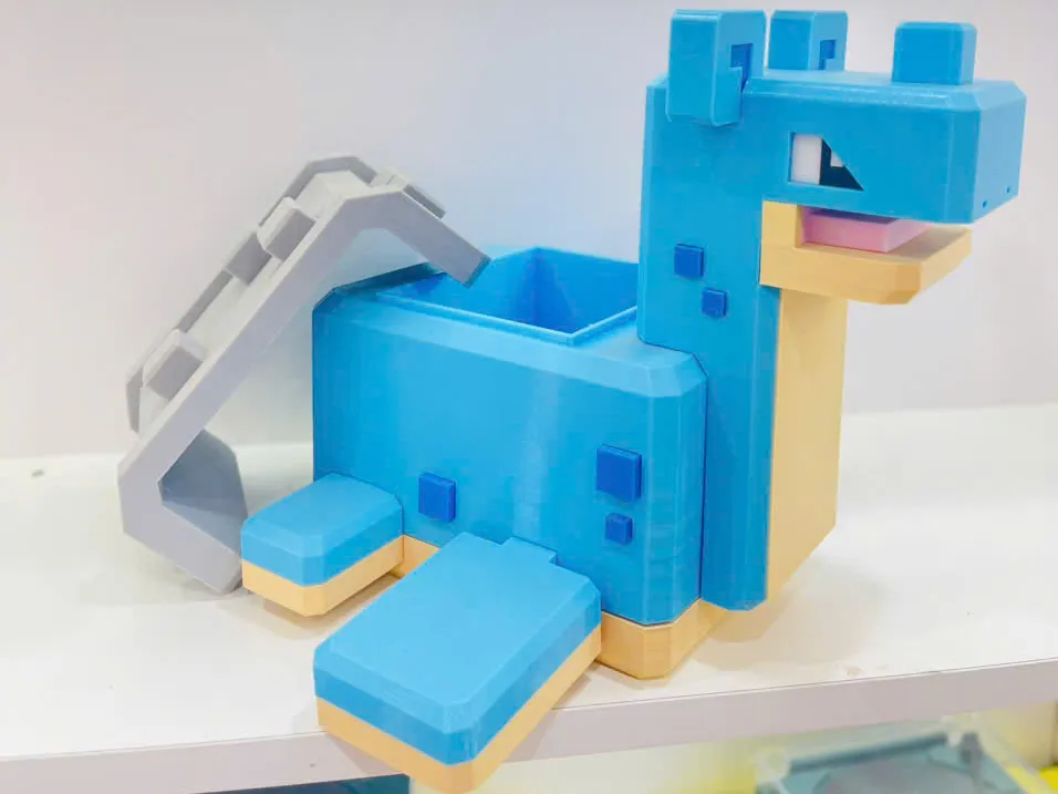 Lapras Pokemon Voxel Multipart - Free 3D Print Model - MakerWorld