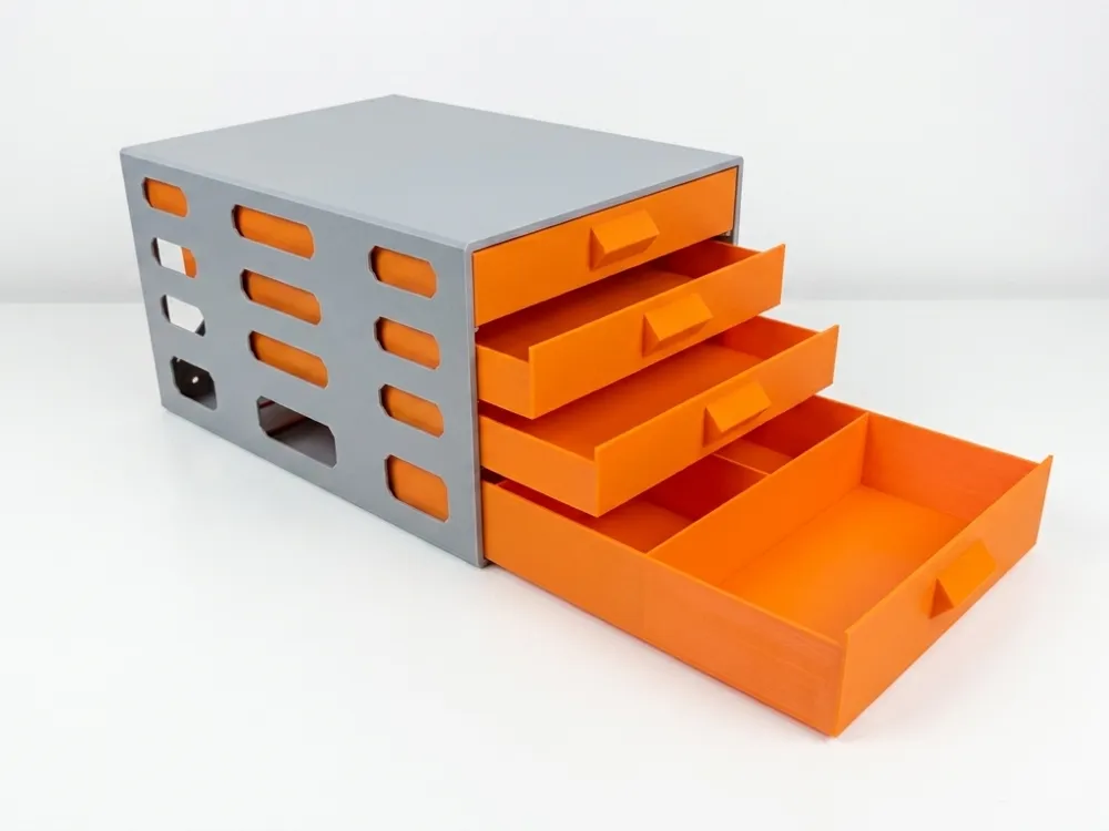 Drawer Organizer Box / NO AMS - Free 3D Print Model - MakerWorld