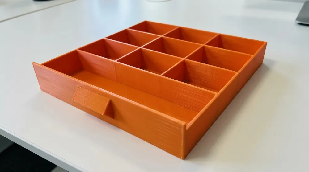 Drawer Organizer Box / NO AMS - Free 3D Print Model - MakerWorld