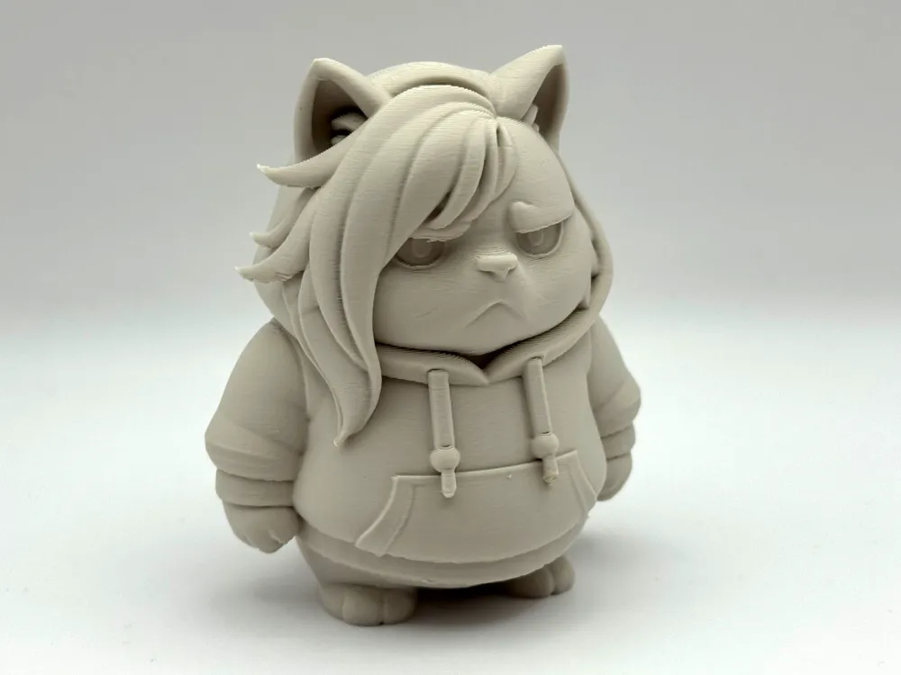 Grumpy Goth Cat Edition by Stigern MakerWorld: Download Free 3D Models