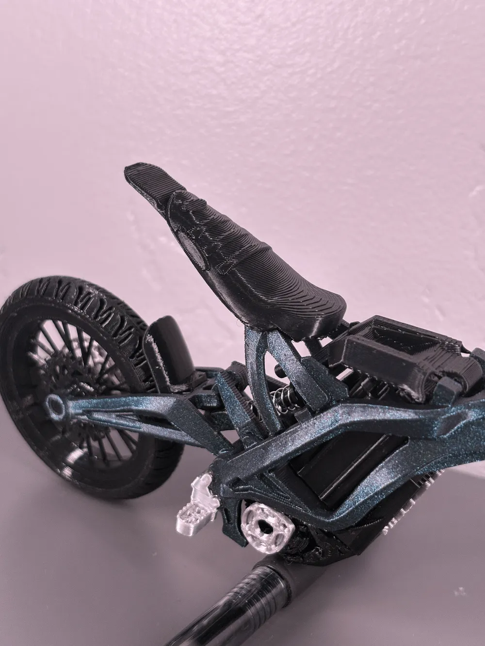Guts Style Ribbed Seat [For Mini Surron] - Free 3D Print Model - MakerWorld