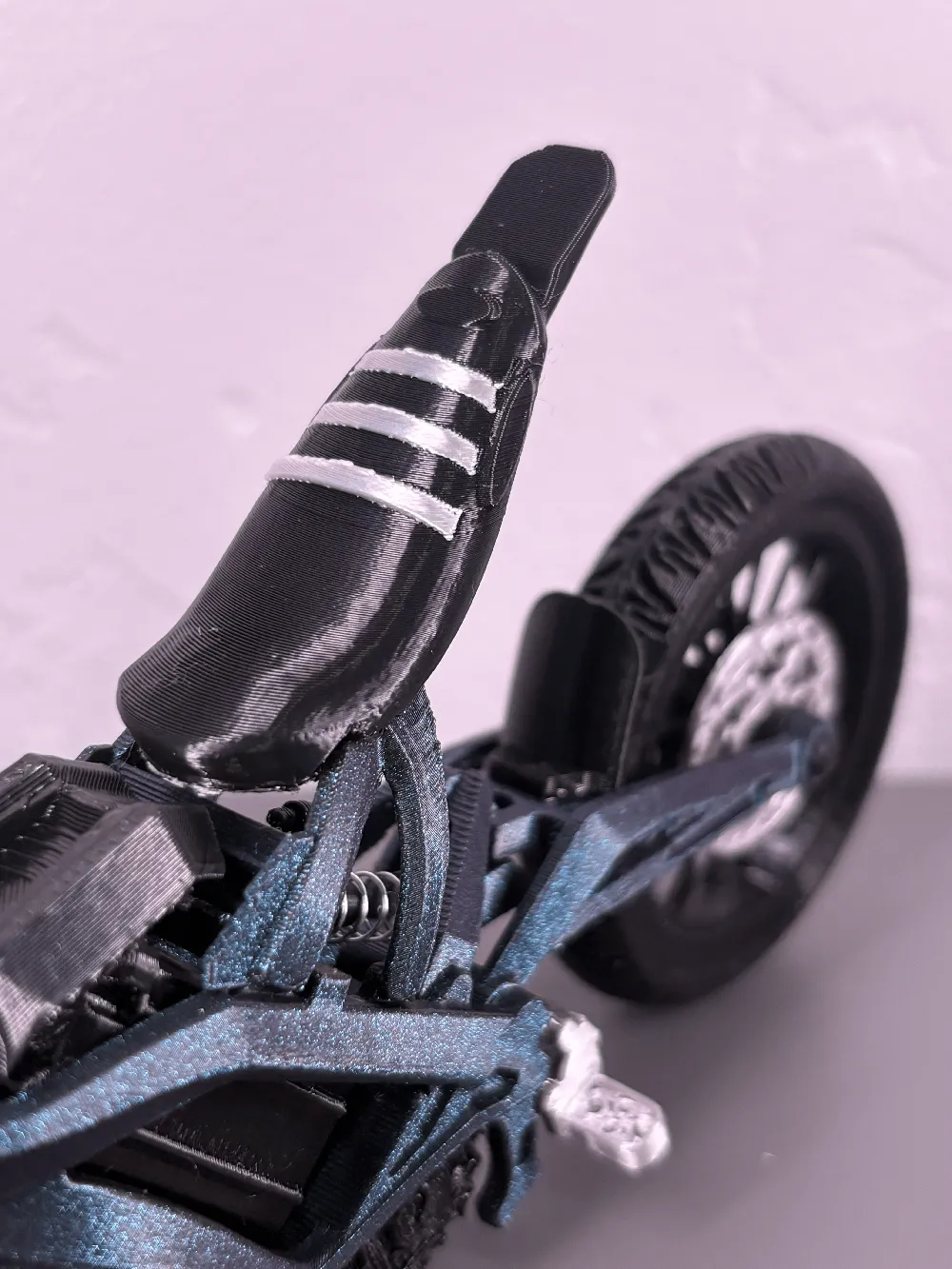 Guts Style Ribbed Seat [For Mini Surron] - Free 3D Print Model - MakerWorld