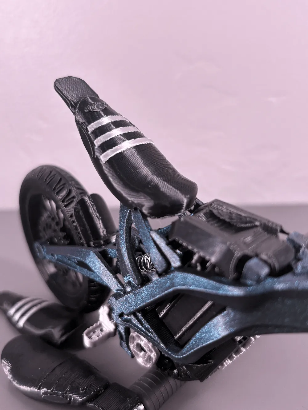 Guts Style Ribbed Seat [For Mini Surron] - Free 3D Print Model - MakerWorld
