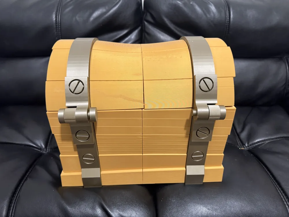 Large Fortnite Chest - Free 3D Print Model - MakerWorld