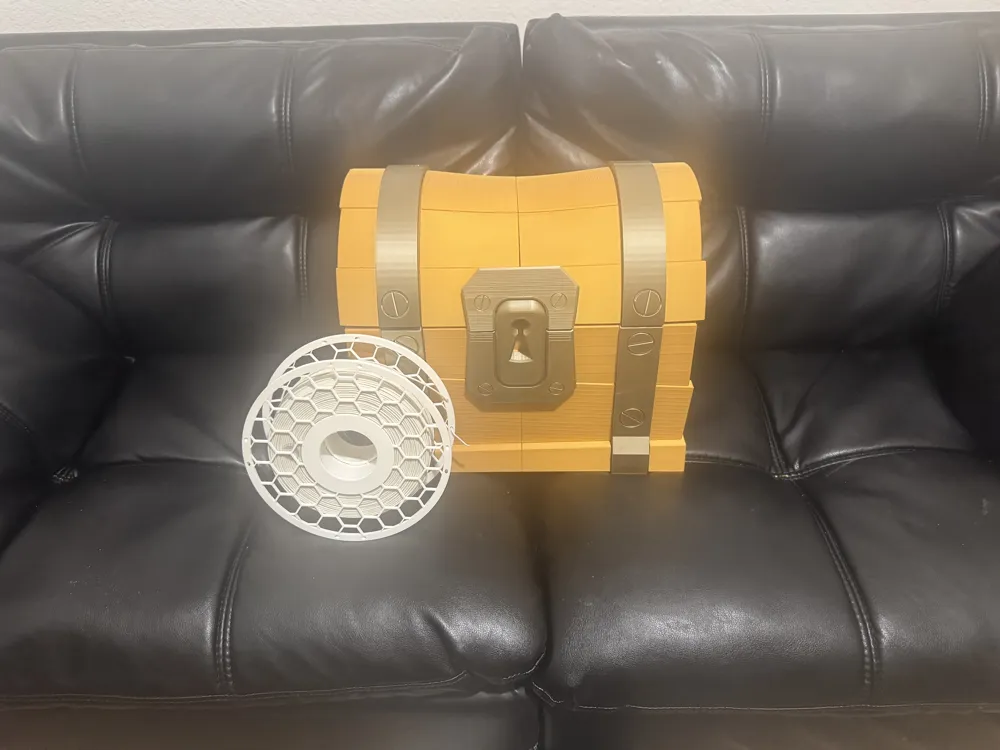 Large Fortnite Chest - Free 3D Print Model - MakerWorld