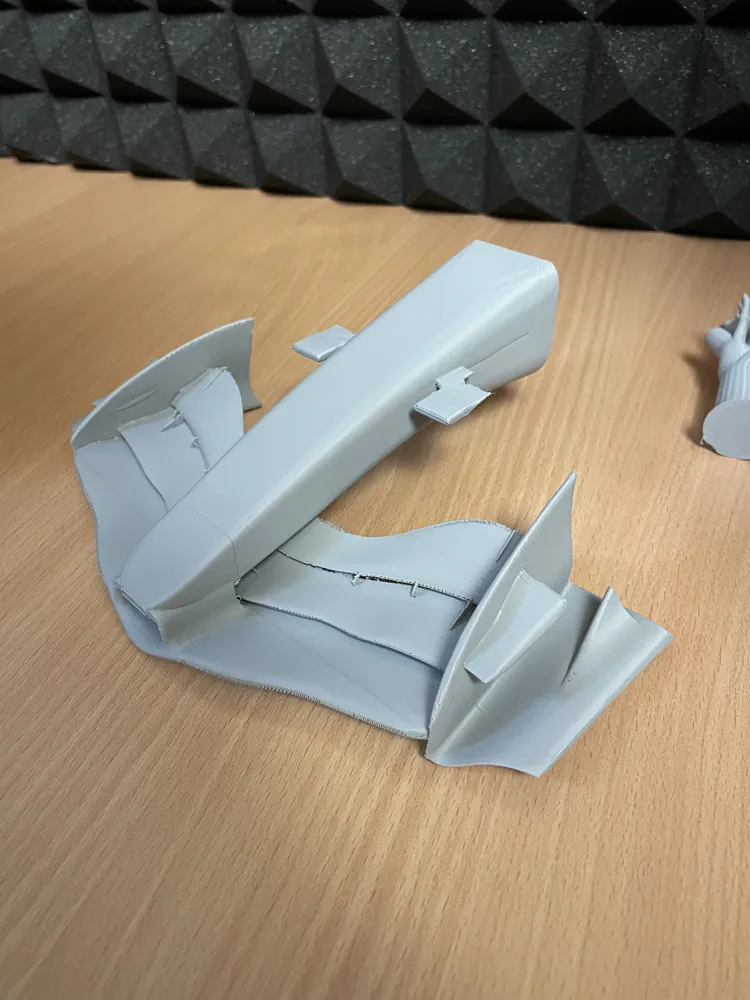 Red Bull RB22 F1 2026 Front Wing 1/8 Scale +decals - Free 3D Print ...