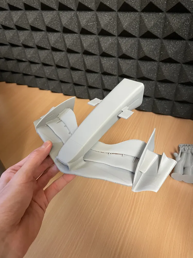 Red Bull RB22 F1 2026 Front Wing 1/8 Scale +decals - Free 3D Print ...