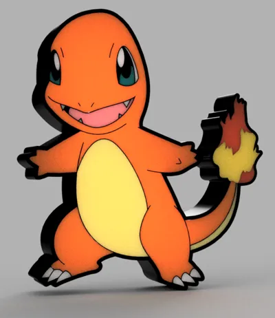 Pokemon - 0040 Wigglytuff LED Lamp by BeeTee 3D - MakerWorld