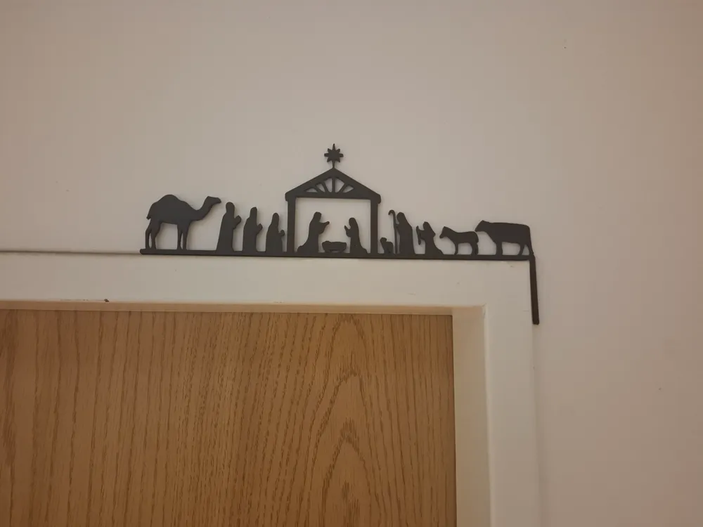 Nativity Scene 3D Door Decoration by BaRT3D MakerWorld: Download Free ...